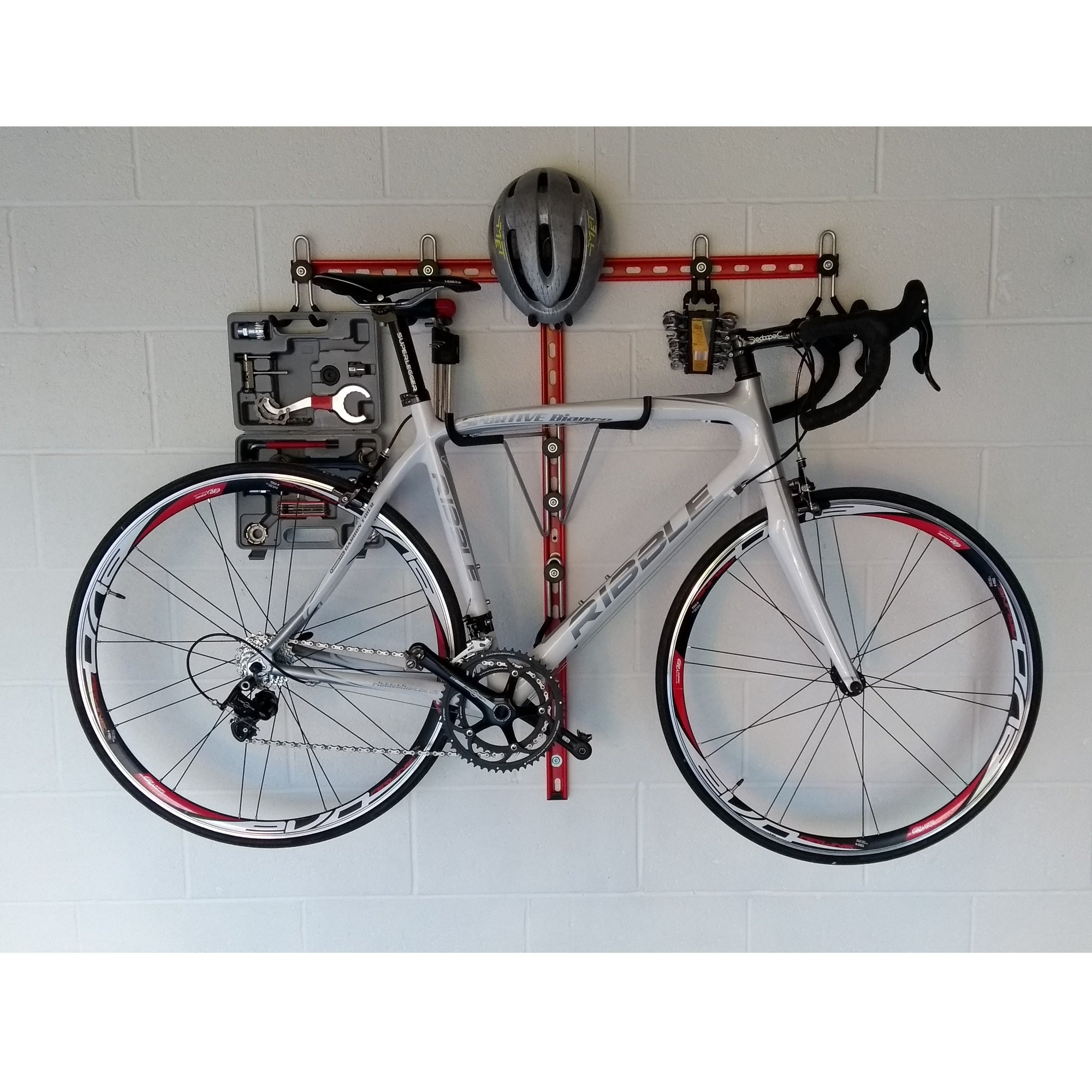 Horizontal Bike Hooks for 1 Bike, Gear, Work Stand, and Folds ...